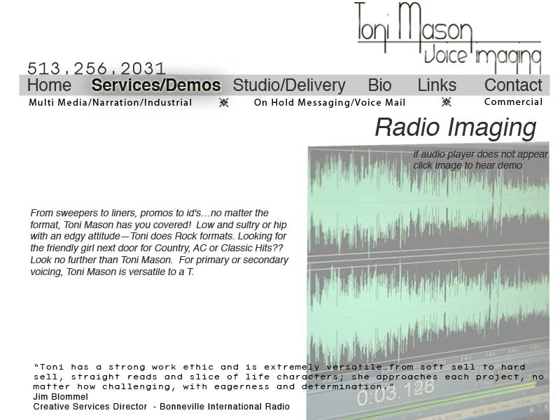 Toni Mason Voice Imaging